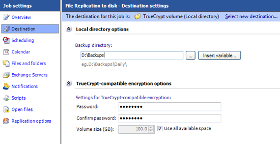 Backupassist Truecrypt Compatible Encryption New In Backupassist