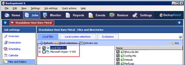 A Review Of Backupassist Within A Hyper V Environment Backupassist