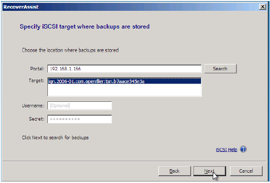 iSCSI Backups with BackupAssist | BackupAssist