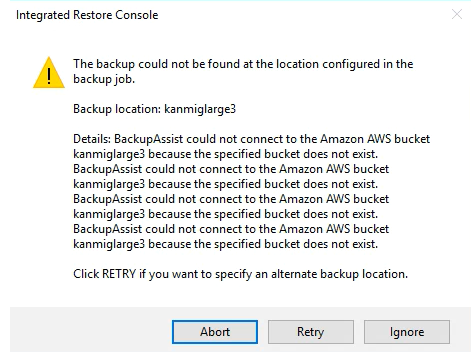 Migrating cloud backups